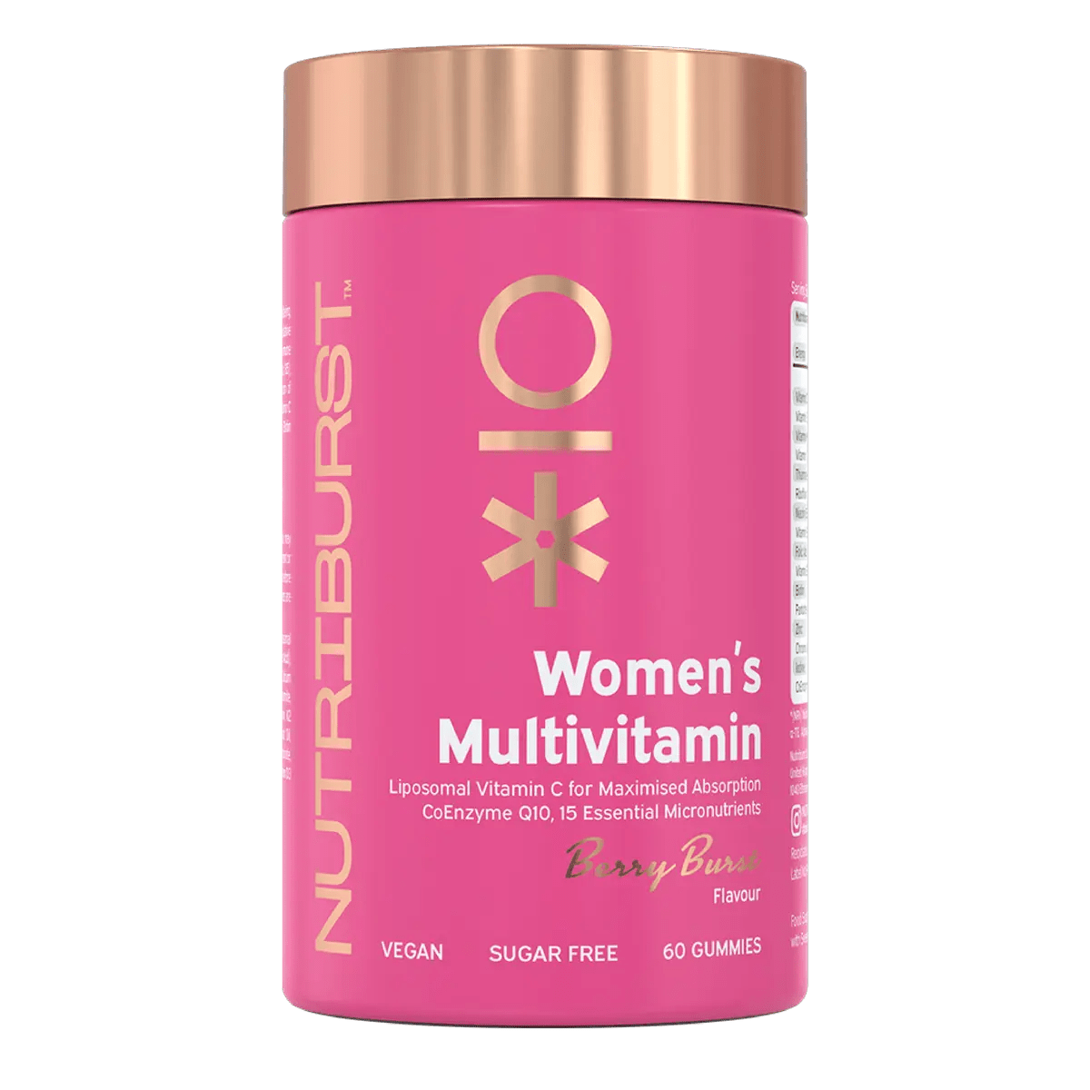 Nutriburst Women's Multivitamin 60 Gummies - Faithful Nutrition